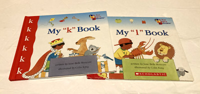 Lot of 2 My First Steps to Reading Moncure My K Book and My L Book | eBay