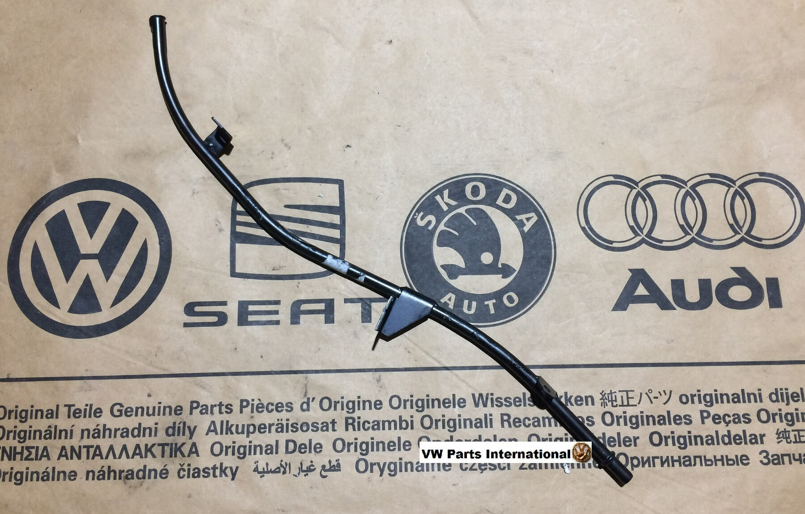 VW Golf MK4 R32 Oil Dipstick Tube Dip Stick Pipe Genuine New OEM VW ...