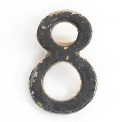 Mission Oak Clock Dial Number 8 - 1-5/8 inches Tall - NA819 | eBay