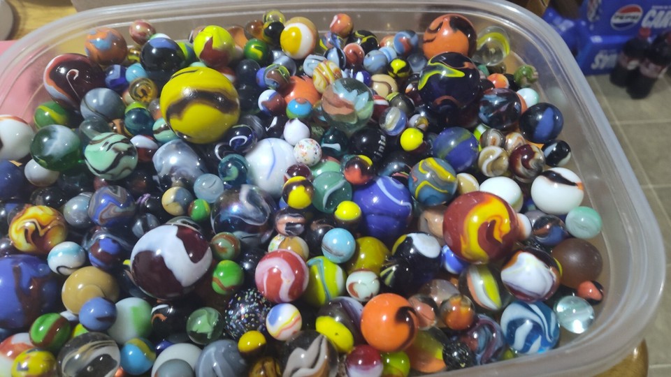 MARBLES! One pound of Marbles from this BEAUTIFUL Collection Marble ...