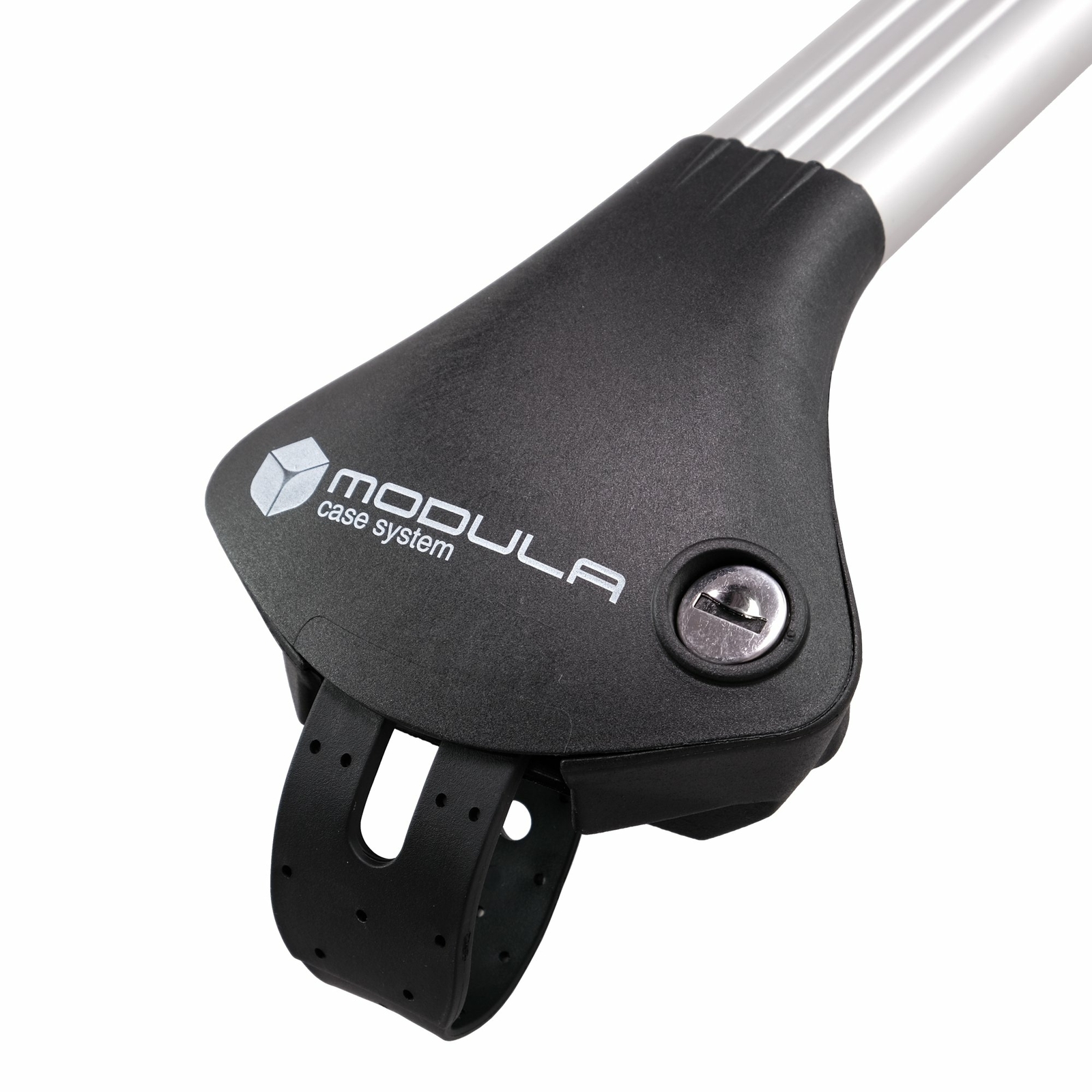 Modula Silver Aero Aluminium Telescopic Roof Bars Open Rail Cars ...