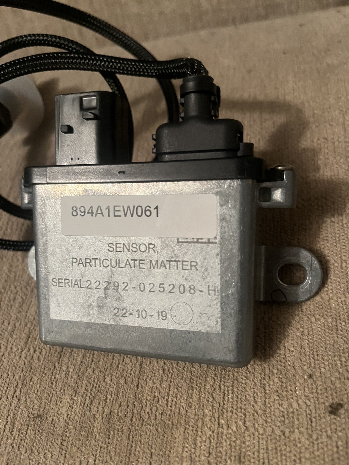 OEM HINO EXHAUST PARTICULATE MATTER SENSOR P/N 894A1-EW061 | eBay