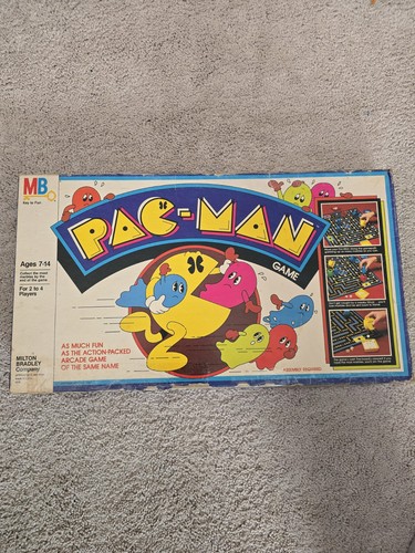 milton bradley pac man board game complete | eBay
