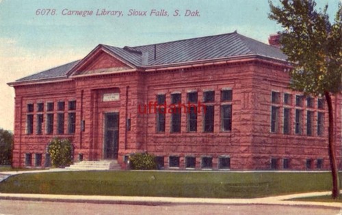 CARNEGIE LIBRARY, SIOUX FALLS, SD | eBay
