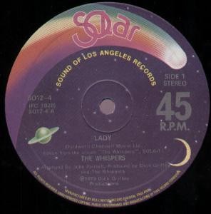 The Whispers - Lady, 12", (Vinyl) | eBay