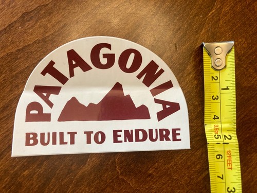 New Patagonia Built to Endure Sticker | eBay