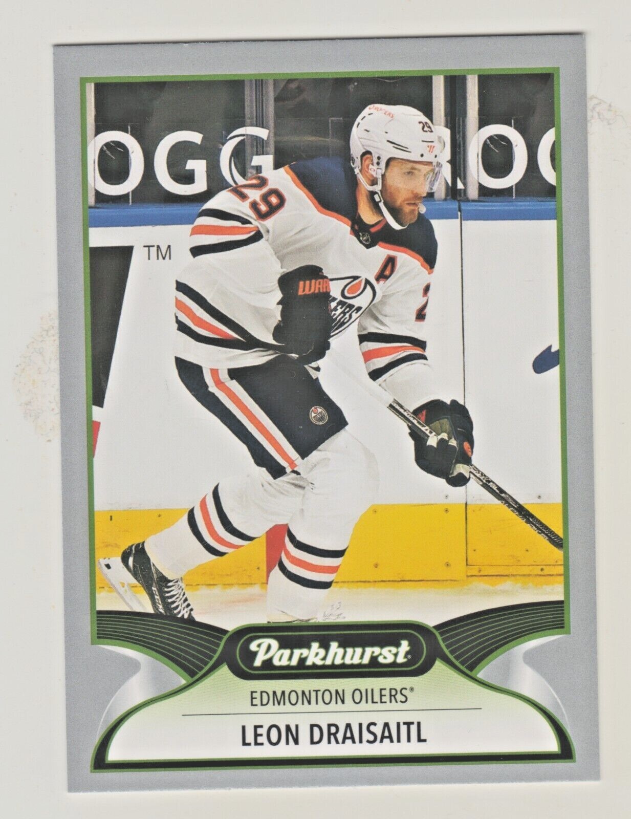 2021-22 Upper Deck Parkhurst SILVER BORDER #272 LEON DRAISAITL Edmonton ...