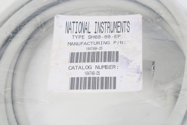 National Instruments Ni Cable ASSY 2x 68-pos Series D Sh68-68-epm 2m ...