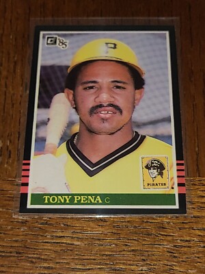 PIRATES TONY PENA 1985 DONRUSS #64 | eBay