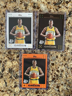 Jeff Green - Georgetown - Sonics / Cavaliers Topps RC LOT | eBay