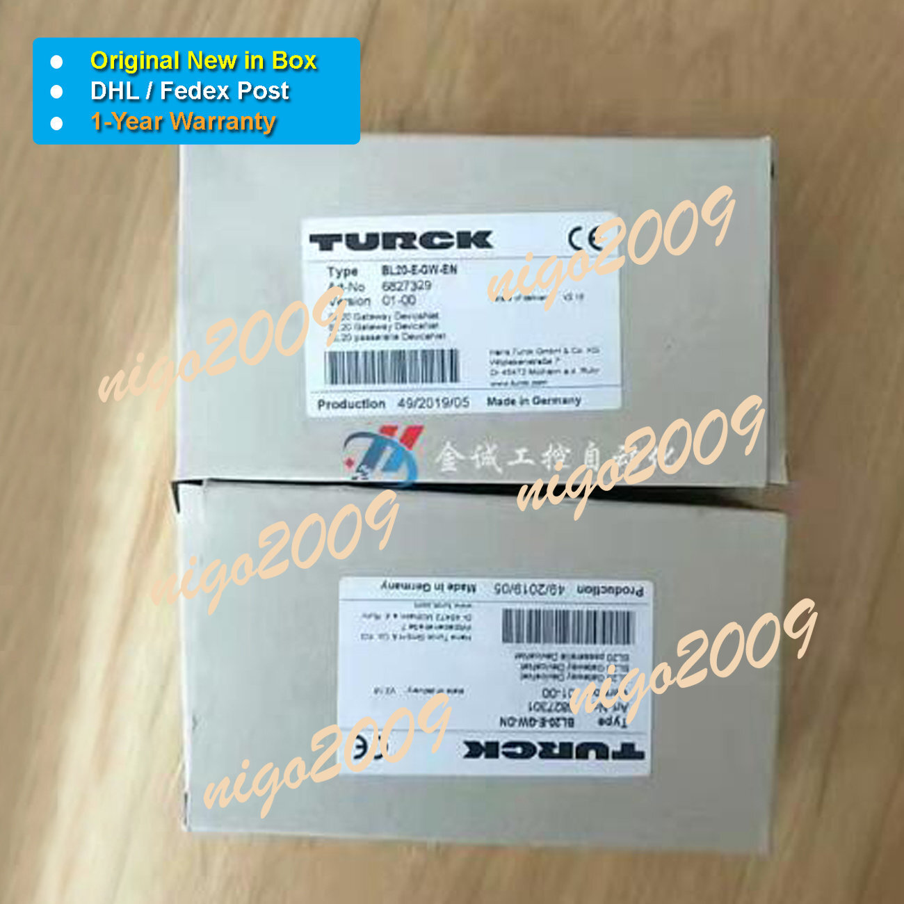 Turck Bl20-e-gw-en 6827329 Ethernet Gateway Bl20egwen for sale online ...