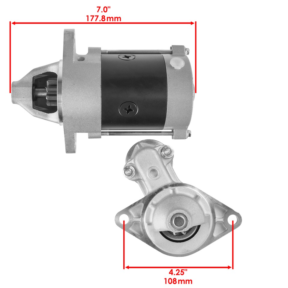 Starter for Kawasaki 21163-2089 FE250D FE290D FE350D FE400D GE4000A ...