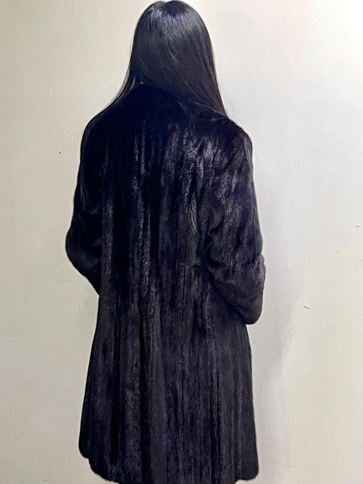 Black Ranch Mink fur Coat Furs We Have Fox Lynx Sable Chinchilla | eBay