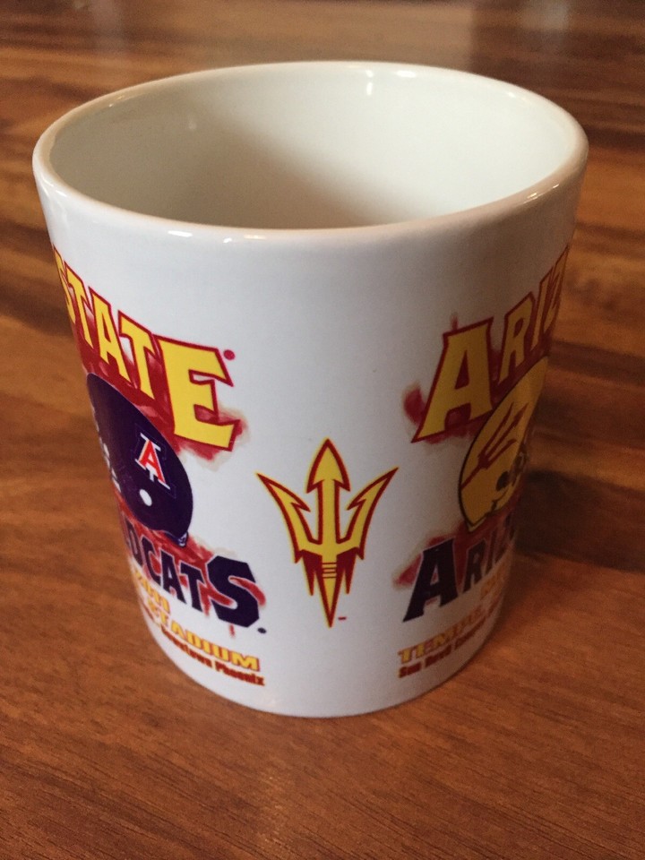 Arizona State vs Arizona Football Mug Coffee Cup | eBay