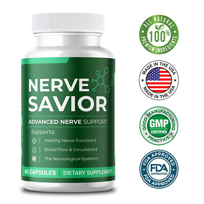 Nerve Savior Advanced Nerve Support Formula - Helps Relieve Leg Stress ...