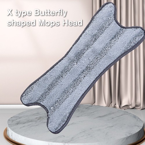 X Type Butterfly Shaped Mops Head Replacement Reusable Mop Rag Cleaning ...