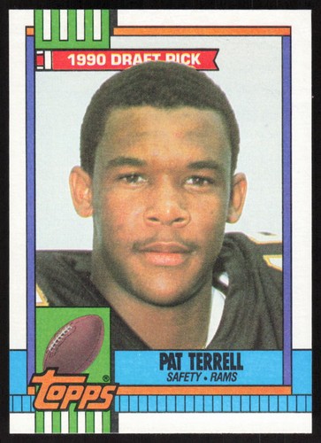 1990 Topps Pat Terrell RC #67 Los Angeles Rams | eBay