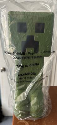 Minecraft Creeper Popcorn Bucket - LIMITED EXCLUSIVE 85 OZ popcorn | eBay