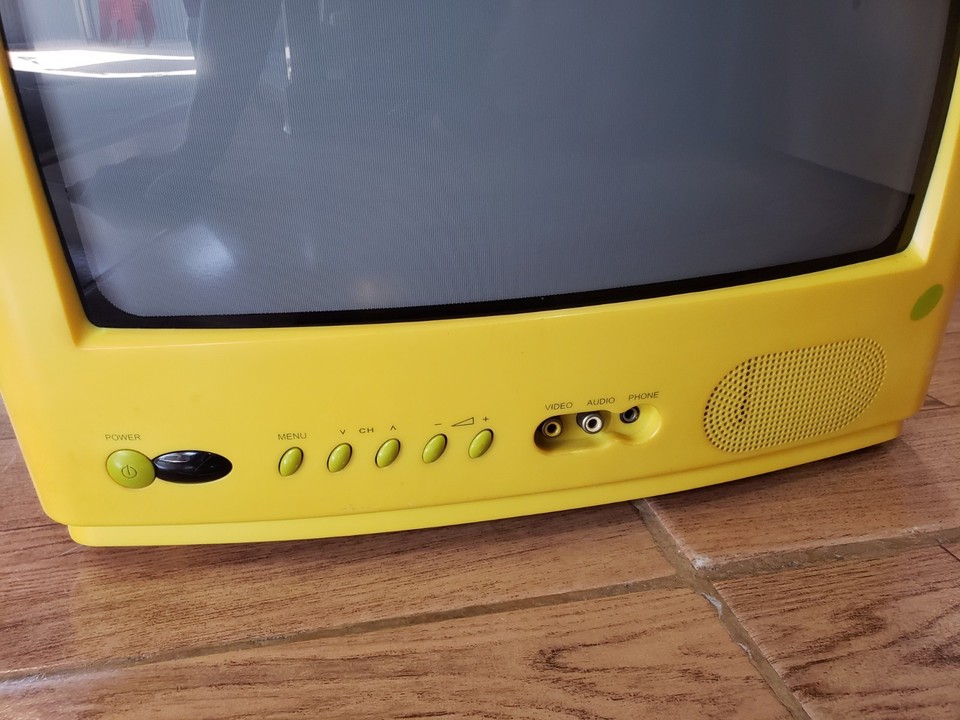 SpongeBob Squarepants 13" 2005 CRT Retro Gaming TV SB314 Tested No ...