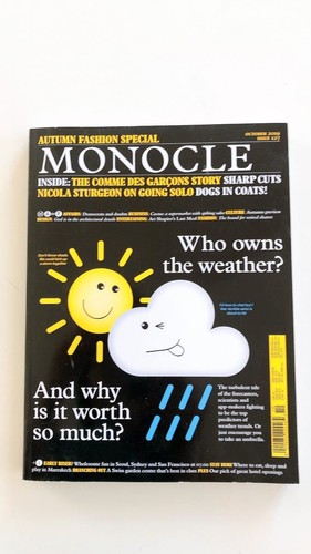 Monocle International Magazine Oct 2019 Issue 127 Used Magazine aa8 | eBay