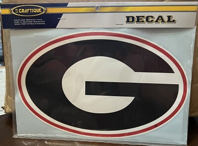 Georgia Bulldogs Power G UGA 12 Inch Decal Logo | eBay