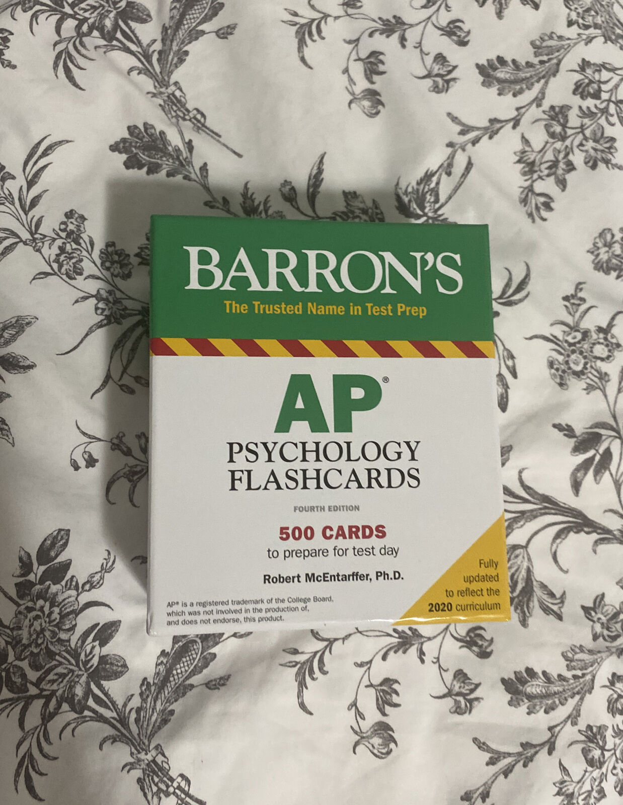 BARRON'S AP Psychology Flashcards (Fourth Edition) | eBay