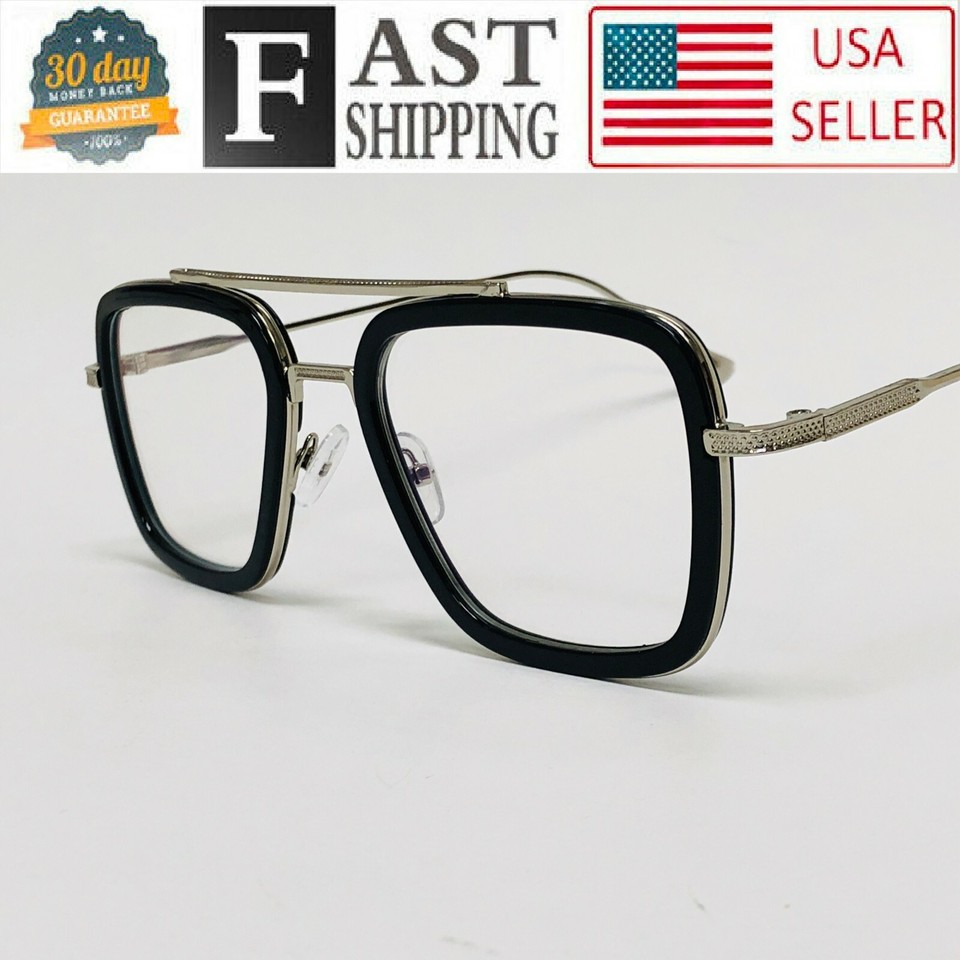 For Men's Sunglasses Classy Rectangular Gold Designer Fashion Tony ...