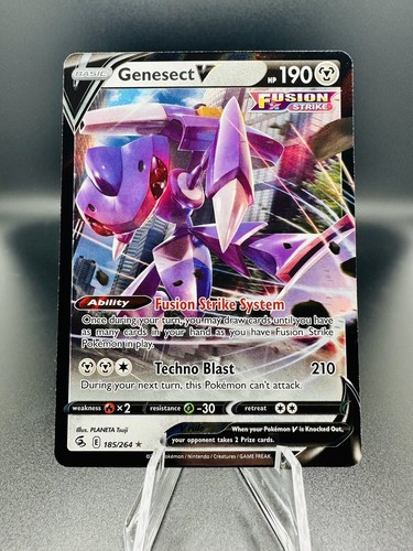 Pokemon TCG - Genesect V 185/264 - Fusion Strike 2021 | eBay