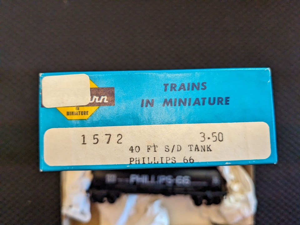 Athearn HO 40 Ft. S/D Tank car Phillips 66 P.S.P.X. 9213, NIB | eBay