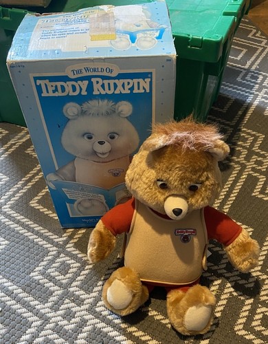 Teddy Ruxpin Bear Box 1991 Playskool Airship Tape | eBay