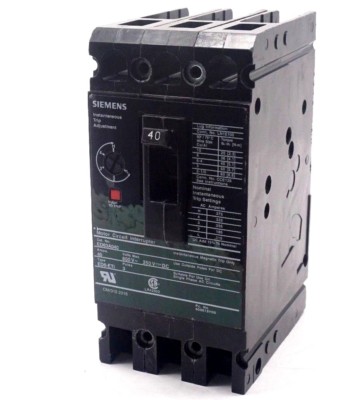 USED SIEMENS ED63A040 CIRCUIT BREAKER 40A 600V | eBay