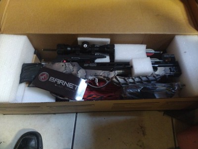 NEW Barnett XP 400 Compound Crossbow With Scope Quiver 20" Headhunter ...