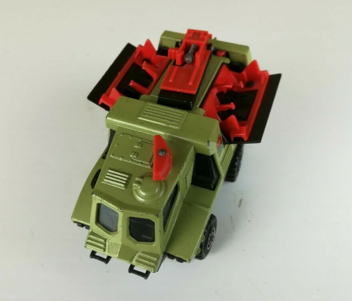 Vintage Matchbox BATTLE KINGS - K-III MISSLE LAUNCHER Light Green ...