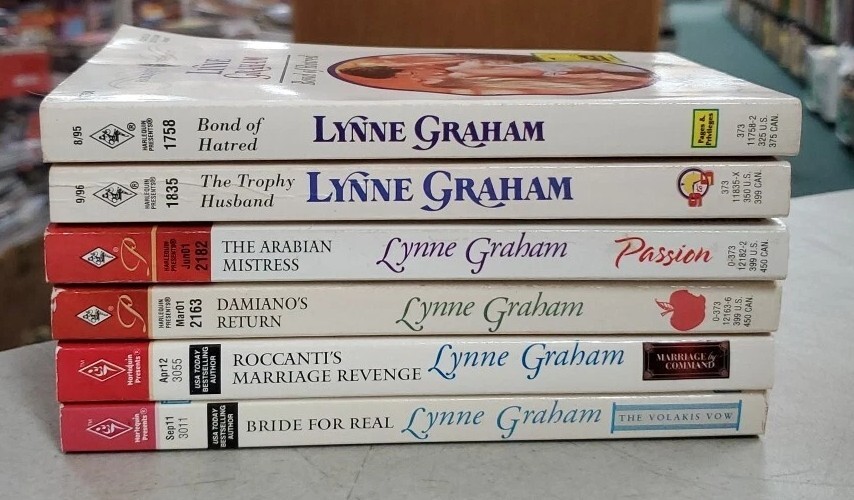 Lynne Graham Bond Of Hatred The Trophy Husband The Arabian Mistress ...