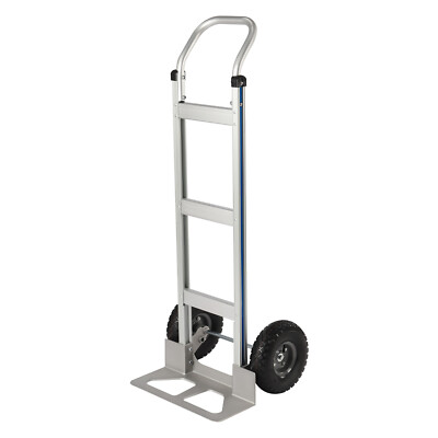 Aluminum Hand Truck Heavy Duty Hand Dolly Cart Horizontal Loop Handle ...
