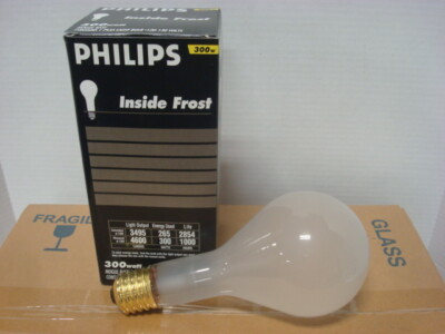 PHILIPS PS35 300 Watt 300/IF 120-130V Part # 143164 NEW Quantity of 12 ...