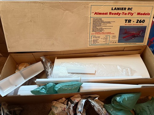 Lanier RC TR 260 TR260 Model Airplane Kit 60" Wingspan ARF Almost Ready ...