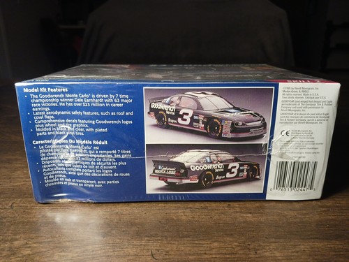 Monogram #3 Goodwrench Monte Carlo Dale Earnhardt NASCAR 1:24 Scale ...