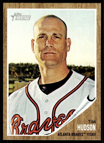 2011 Topps Heritage Tim Hudson Atlanta Braves #380 | eBay