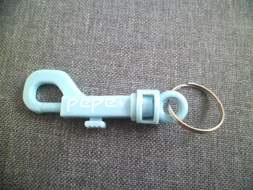 RARE VINTAGE PEPE SKY BLUE JEANS CLIP KEYRING 80,S COLLECTABLE EX | eBay UK