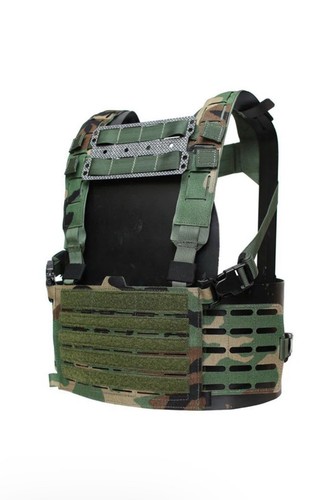 London Bridge Trading LBT-1961-LC Minimalist Chest Rig Woodland M81 ...
