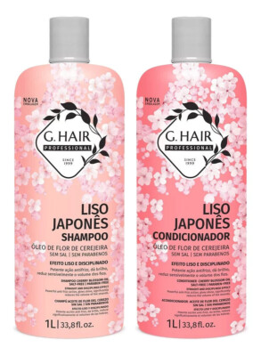 G. Hair Kit Liso Japones Shampoo + Conditioner - G. Hair Professional ...