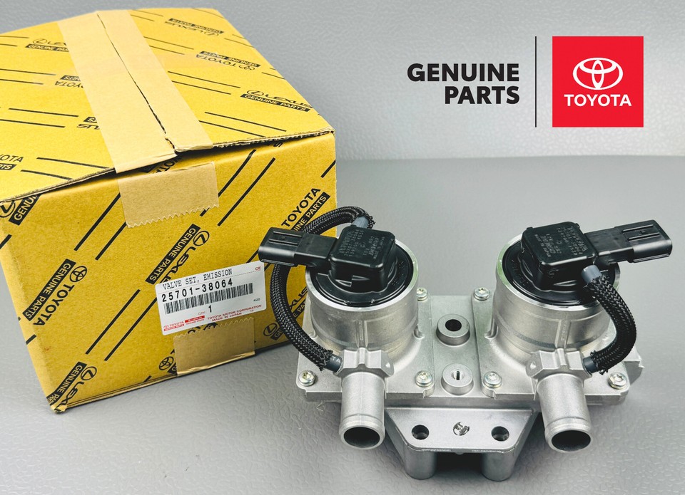 25701-38064 TOYOTA Electric Air Control Valve Tundra Land Cruiser LX570 ...