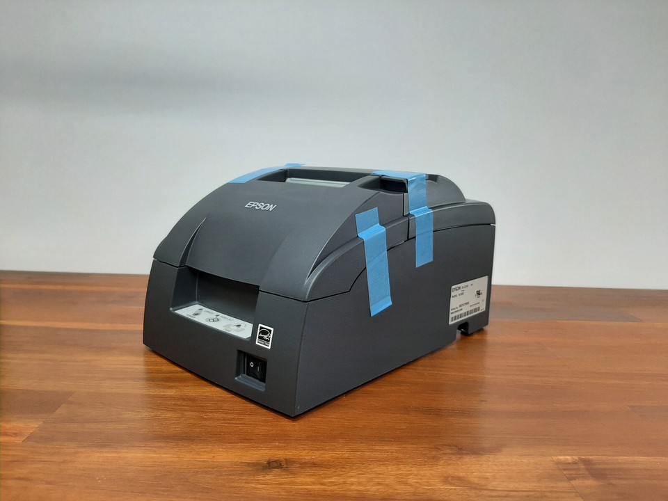 New Epson TM-U220B Pos Point of Sale Counter Kitchen Receipt Printer ...