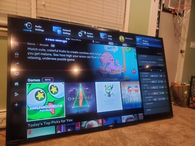 Sharp PN-LE901 90" LED-LCD HDTV 16:9 1080p Used Local Pickup With Wall ...