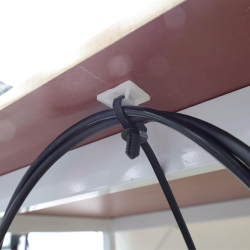 Cable Zip Tie Mounts 1X1 Inch Zip Wire Tie Mounting Base Self Adhesive ...