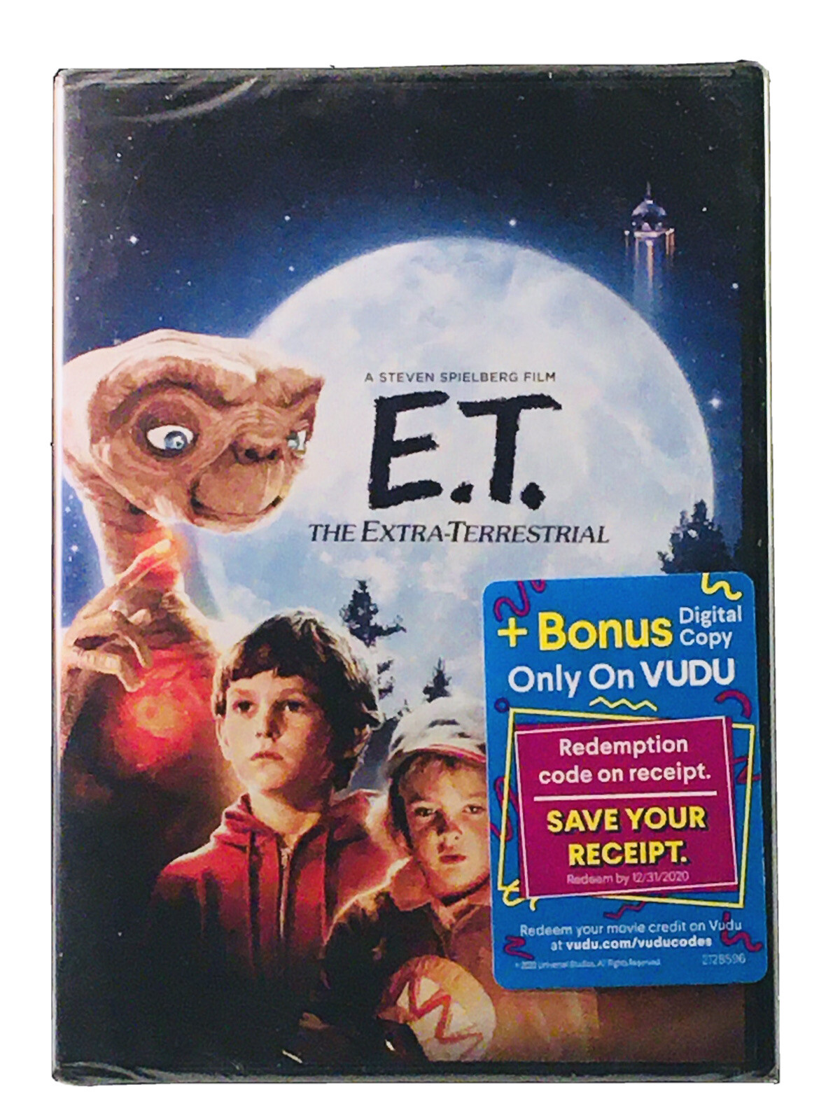 E.T. ~ The Extra-Terrestrial (2-disc DVD 2019 Widescreen) G Sci-Fi NEW ...