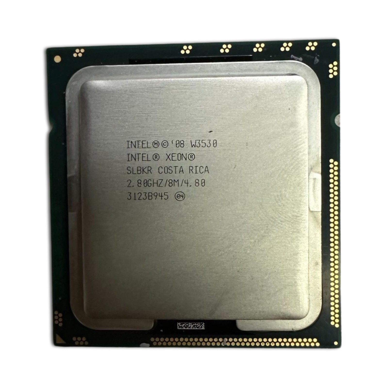 Intel Genuine Xeon W3530 2.8GHz CPU SLBKR 4.8 GT/s 8M 4 LGA 1366 ...
