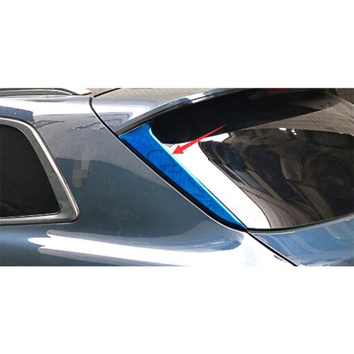 For Lincoln Nautilus MKX 2016-23 Blue Steel Rear Window Side Spoiler ...
