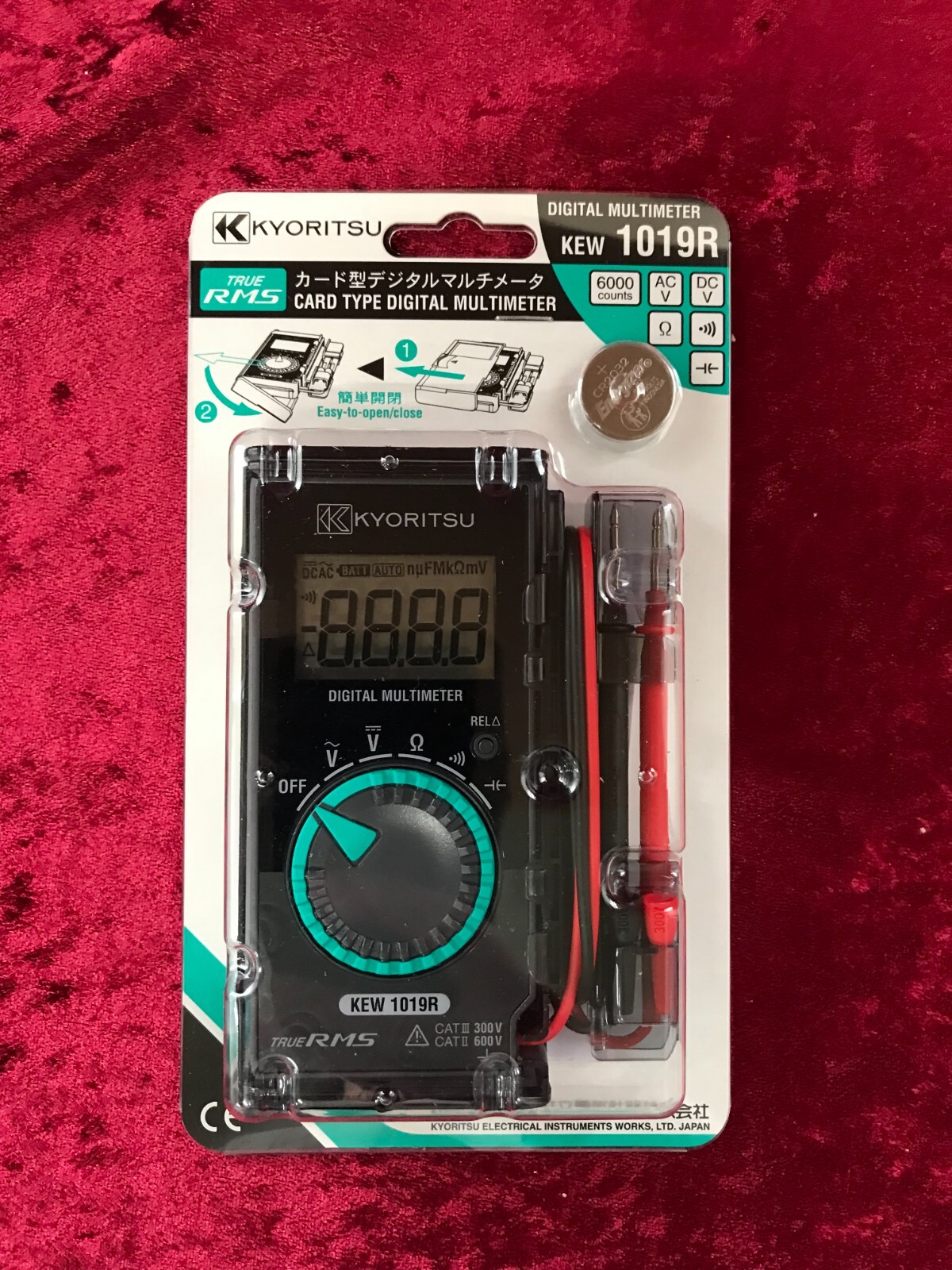 NEW KYORITSU Card-type Digital Multimeter KEW 1019R Japan | eBay